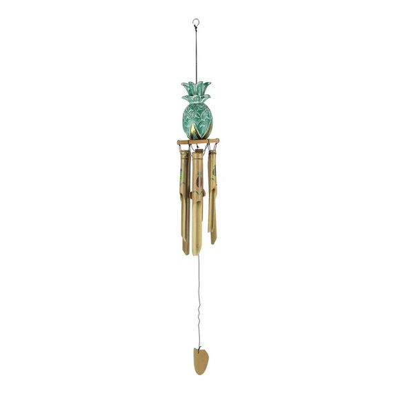 J.D. Yeatts | Accents | Hand Carved Wood And Bamboo Tropical Island ...